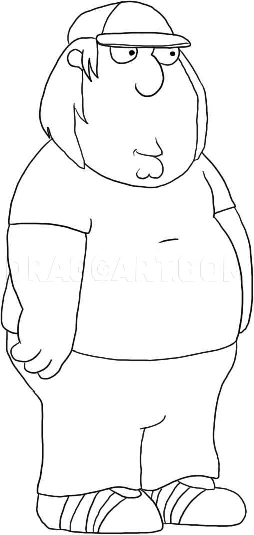 How To Draw Chris Griffin From The Family Guy Drawing Step By Step How To Draw Chris Griffin From The Family Guy Drawing Step By Step