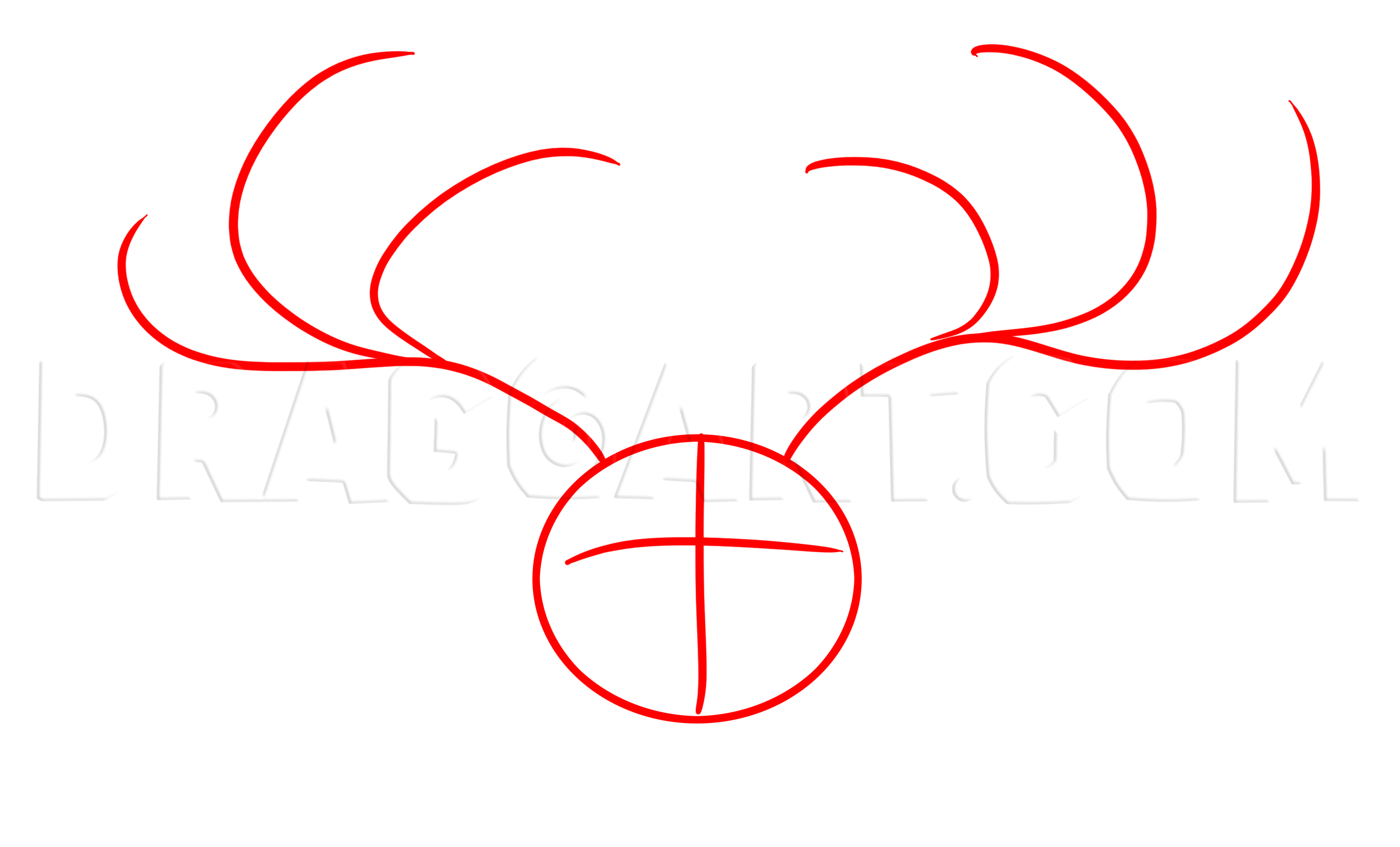  How To Draw A Deer Skull Step By Step Drawing Guide By Dawn DragoArt