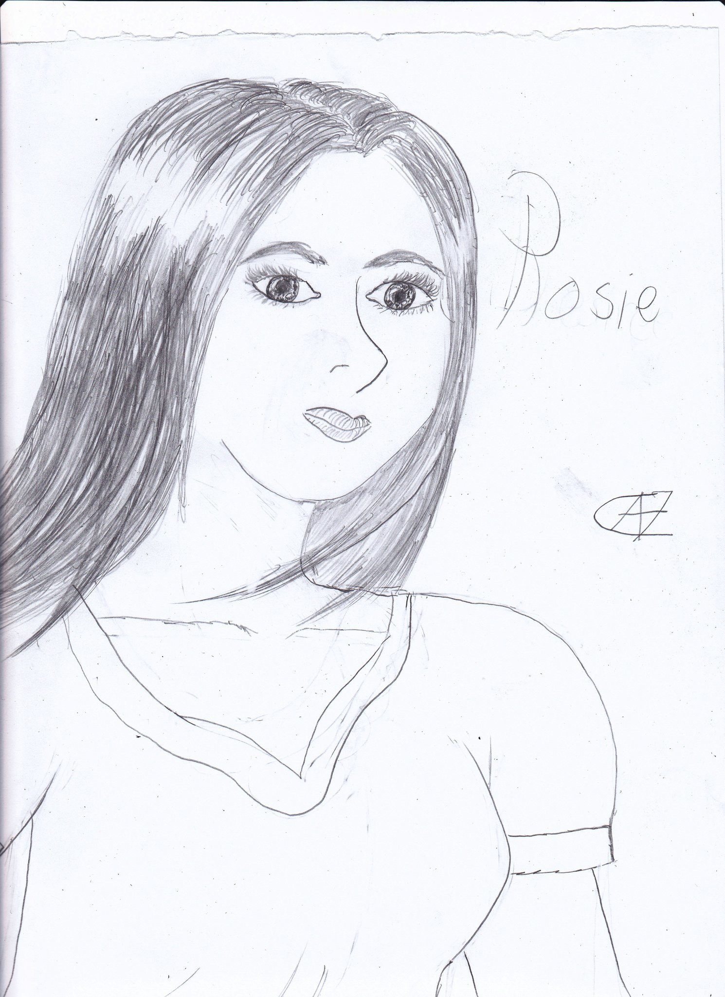Rosie Drawing by MizuOokami - DragoArt