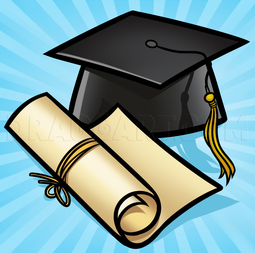 How To Draw A Graduation Cap Step By Step Drawing Guide By Dawn 