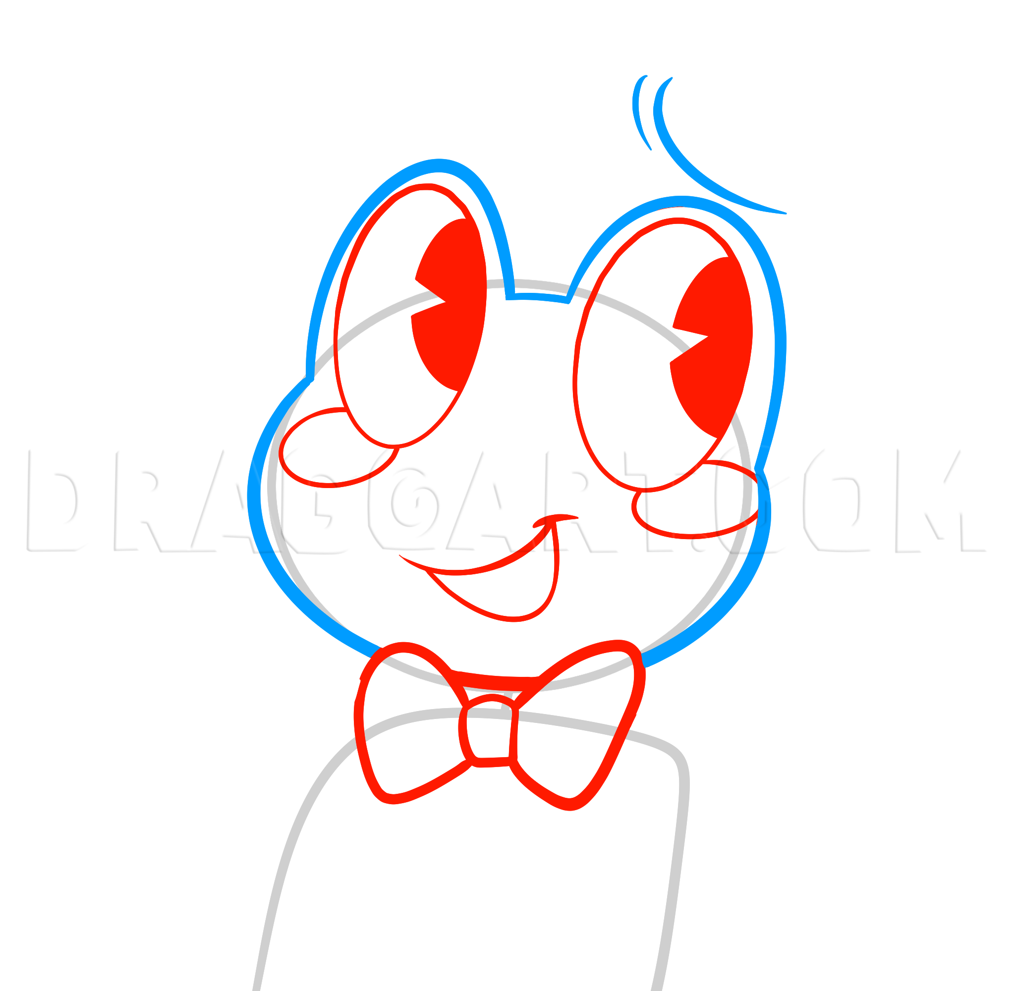 Ribbit From The Amazing Digital Circus, Drawing, Step by Step, by ...