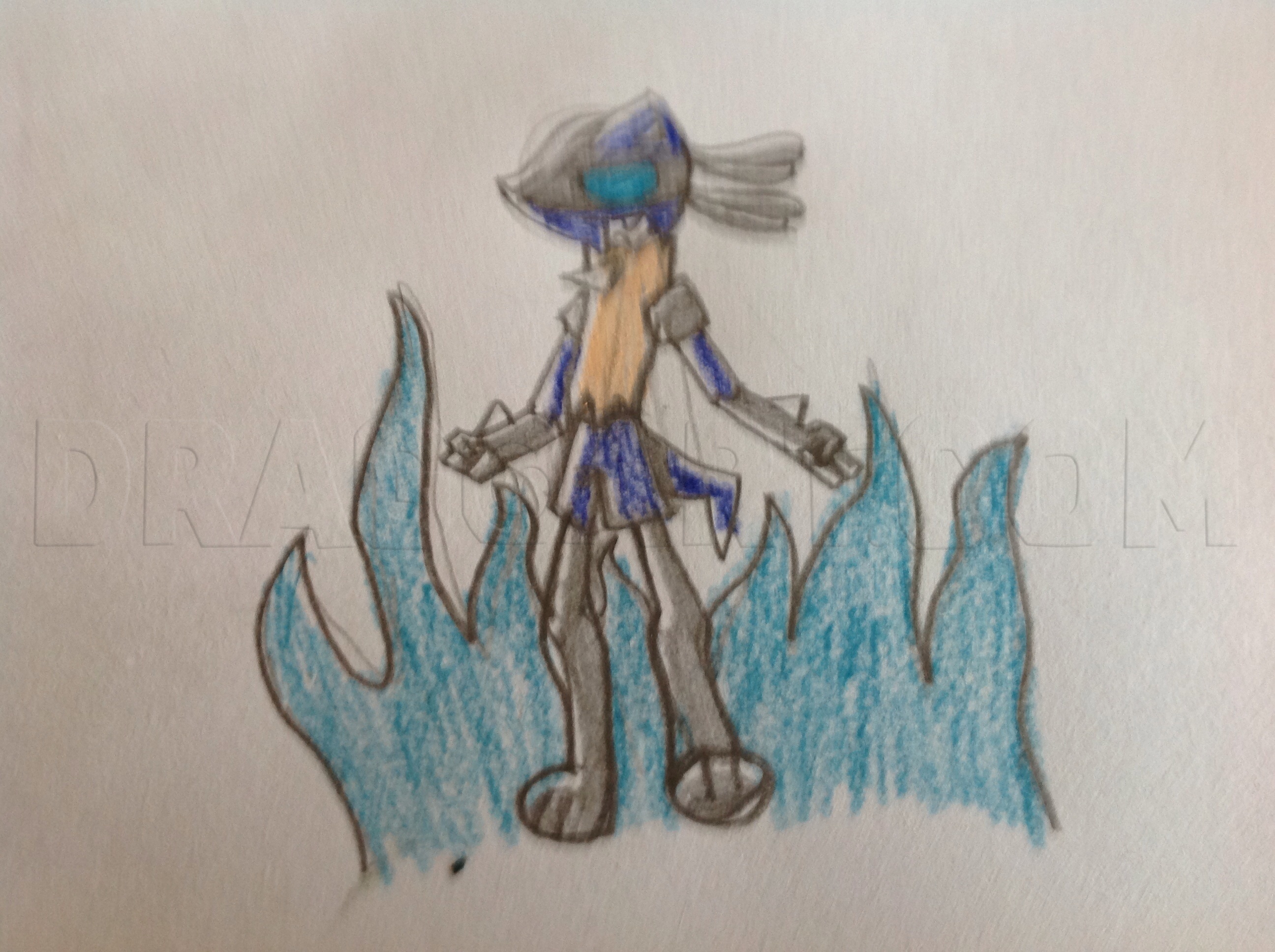 Lucario Drawing Tutorial