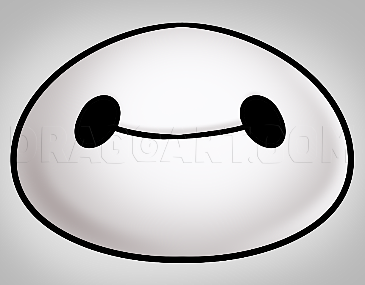 How To Draw Baymax Easy, Step by Step, Drawing Guide, by Dawn - DragoArt