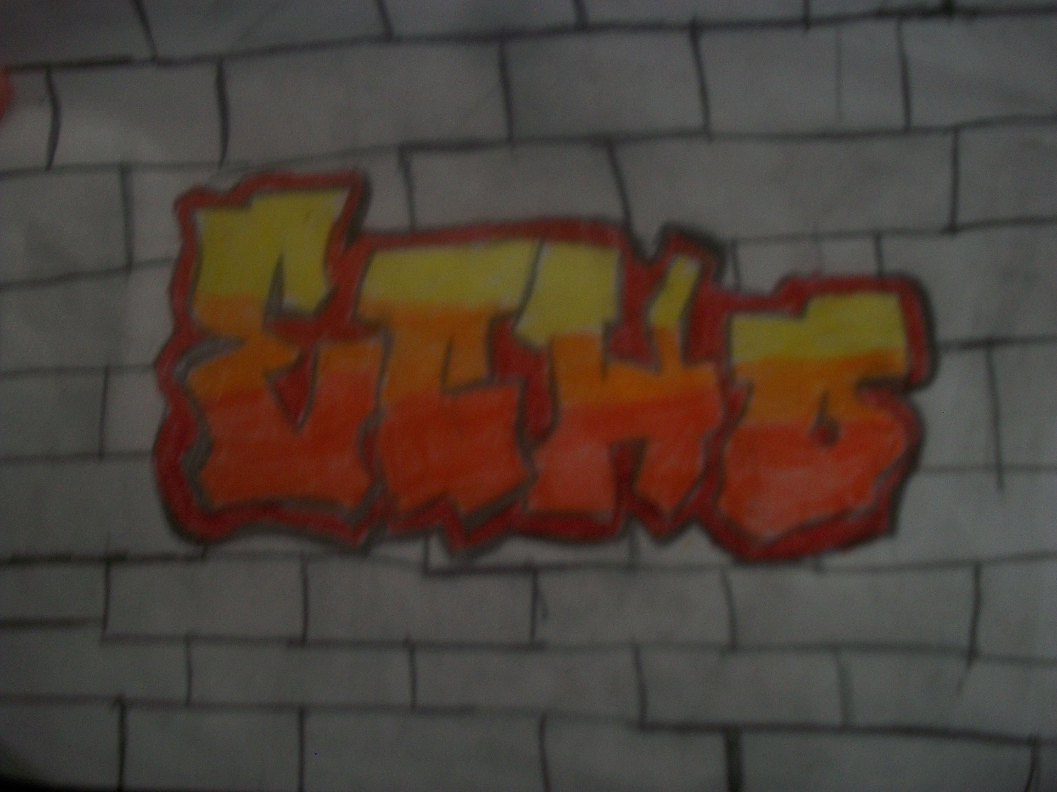 Echo Graffiti Drawing by lizardbegdrawer - DragoArt