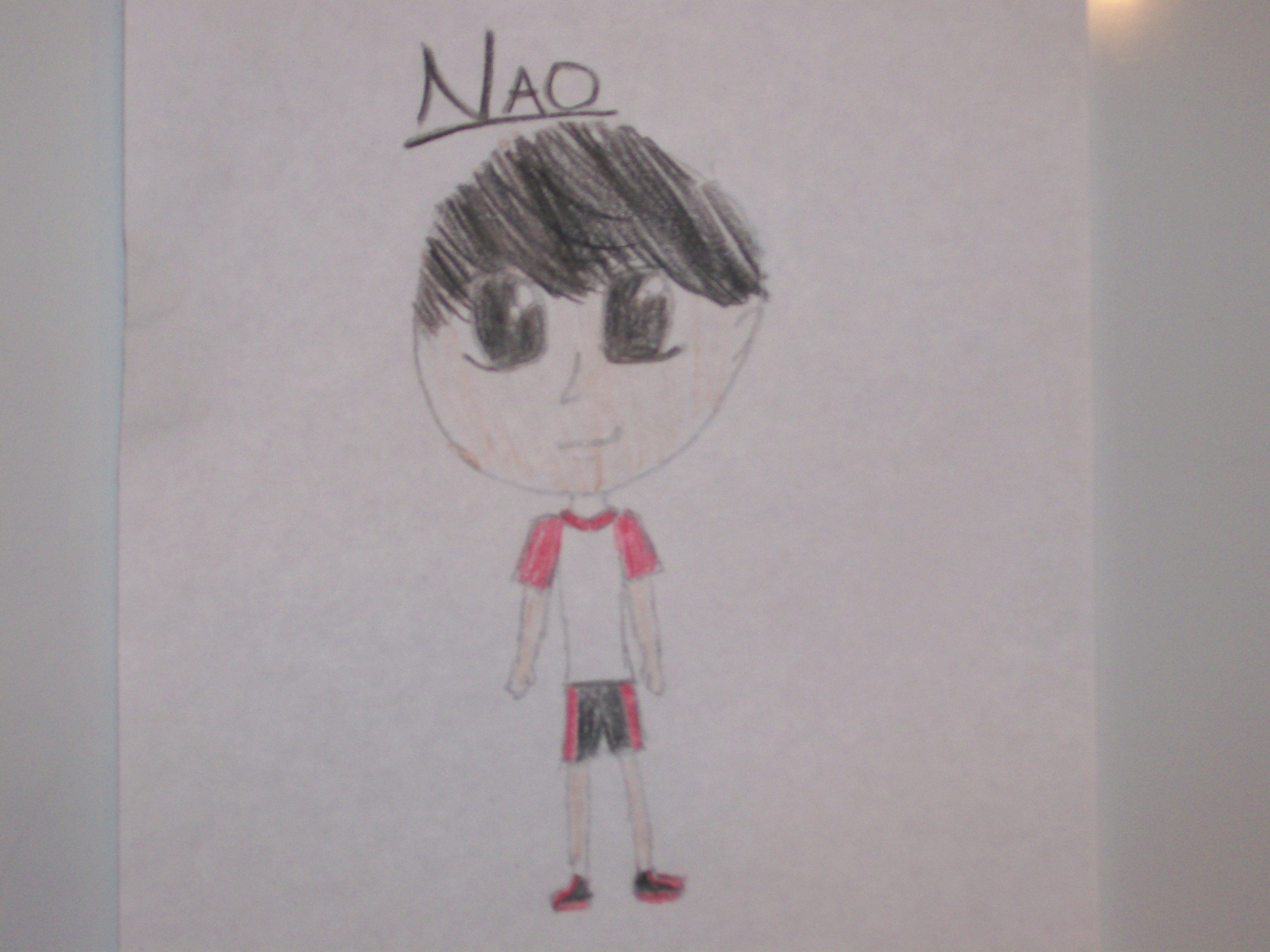 My Oc, Nao Drawing by Mphilipp - DragoArt