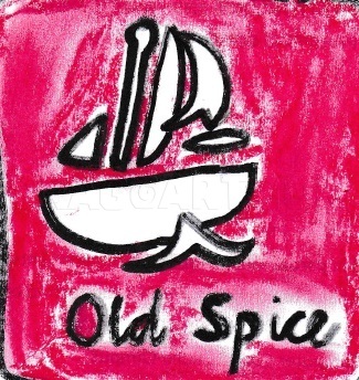 How To Draw Old Spice Logo, Step by Step, Drawing Guide, by Loki ...