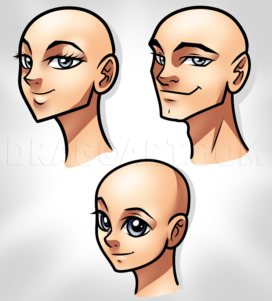 How To Draw Heads And Faces Step By Step Drawing Guide By Dawn How To Draw Heads And Faces Step By Step Drawing Guide By Dawn