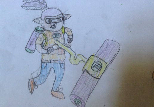 how to draw splatoon characters | Trending | Difficulty - Any ...