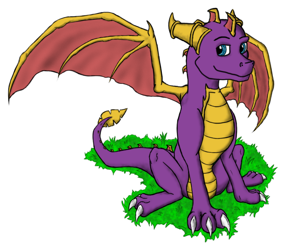 Spyro Drawing by Renixon - DragoArt