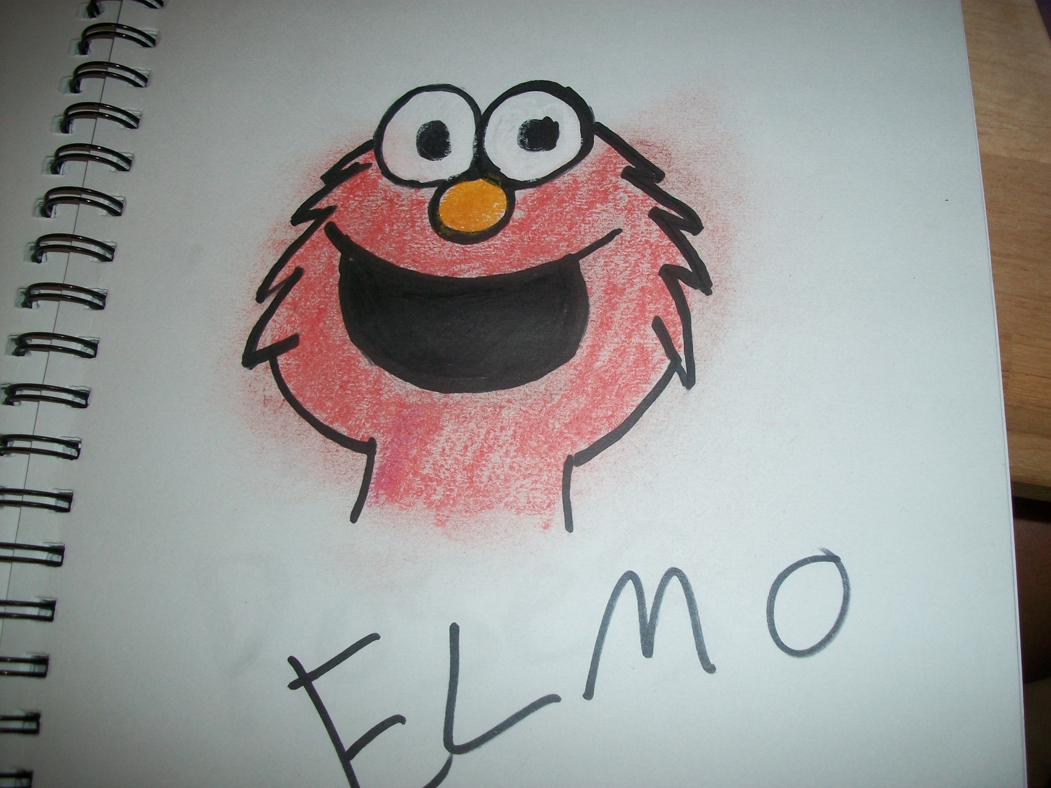 Elmo Drawing by prince1995 - DragoArt