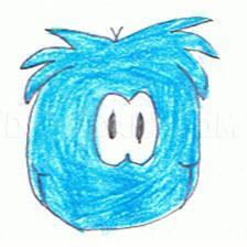 How To Draw Puffles From Club Penguin, Step by Step, Drawing Guide, by ...