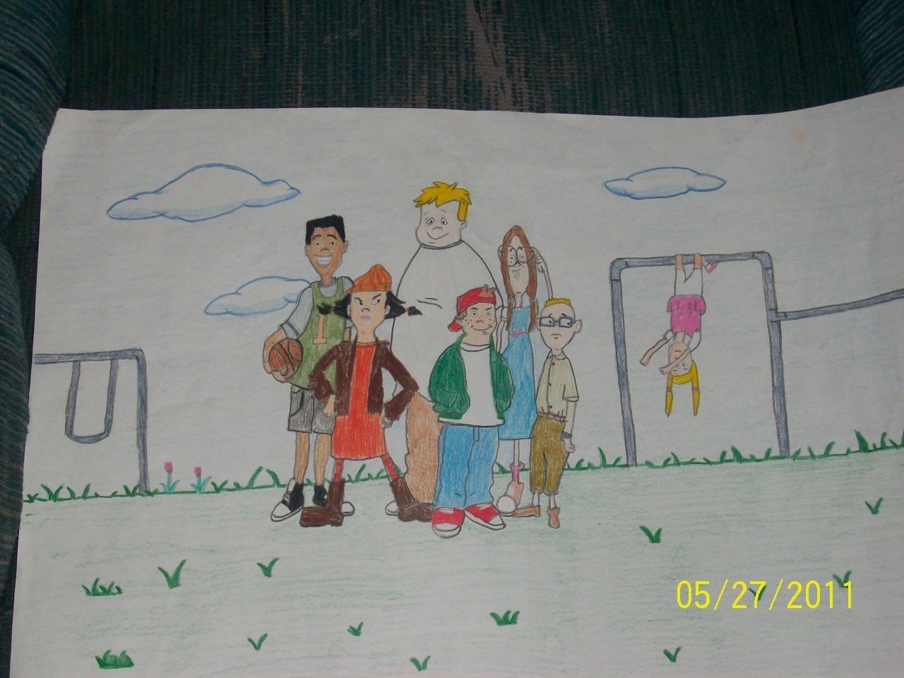 Recess Characters Drawing by cnote554 - DragoArt