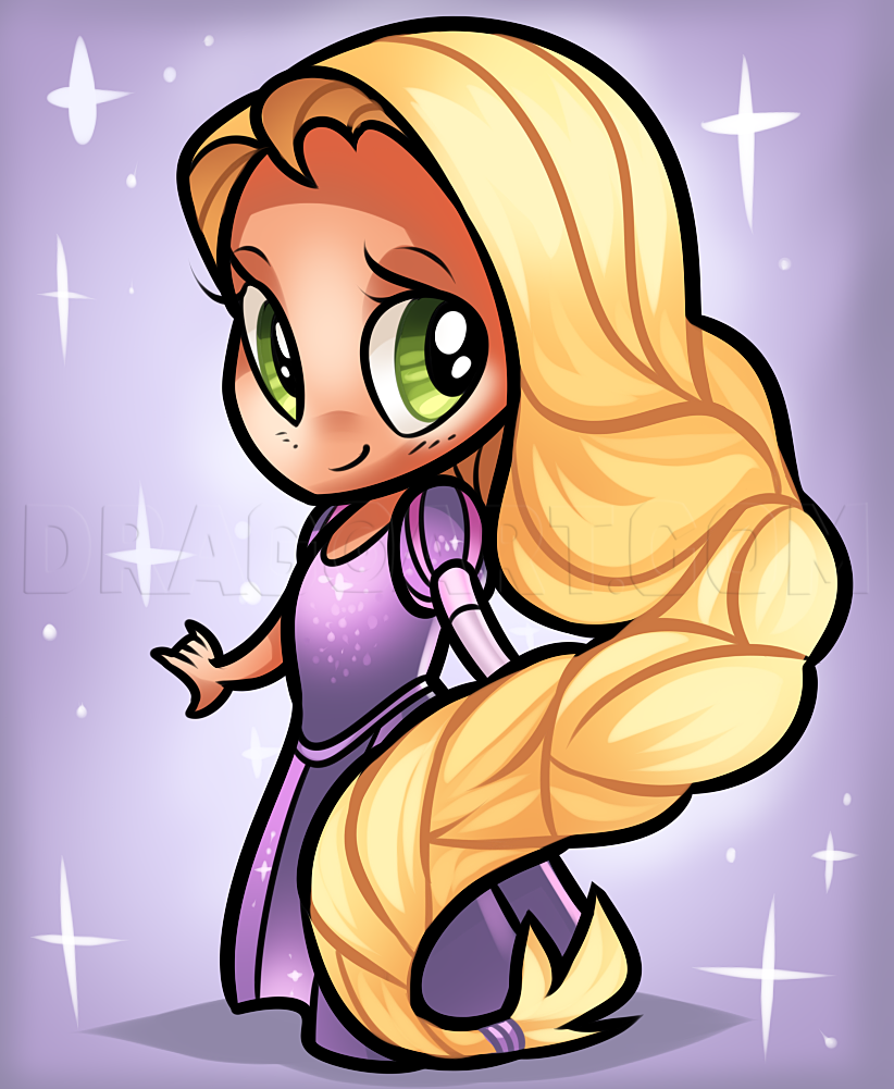Chibi Rapunzel Drawing Tutorial Step By Step Drawing Guide By Dawn Chibi Rapunzel Drawing Tutorial Step By Step Drawing Guide By Dawn