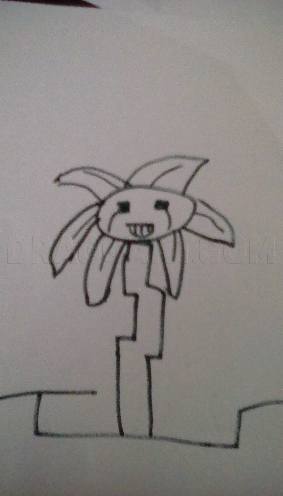 Flowy, Step by Step, Drawing Guide, by sans2648 - DragoArt