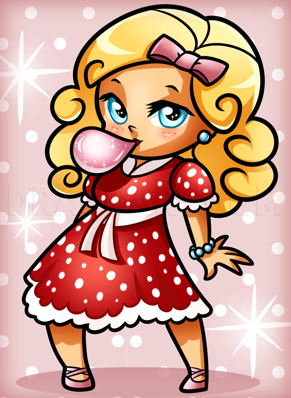 How To Draw A Little Girl Step By Step Drawing Guide By Dawn DragoArt