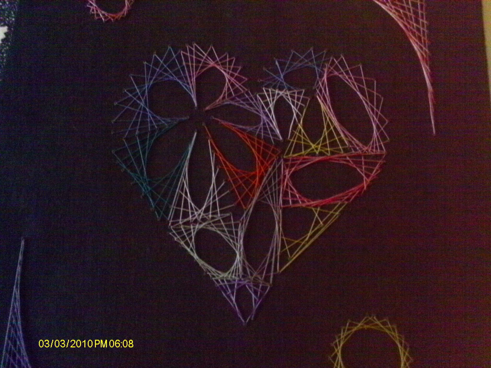 String Art Drawing by xrosesx - DragoArt