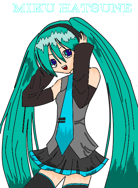 Hatsune Miku Drawing by MissMyLifeIsArt - DragoArt