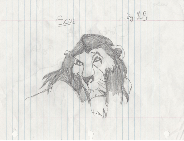 Scar Drawing by Lokianna - DragoArt