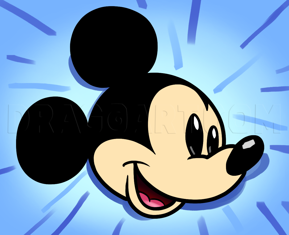 How To Draw Mickey Mouse For Beginners Step By Step Drawing Guide By