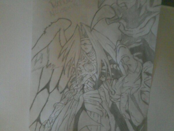 Darkness Neosphere From Yugioh Drawing by elyjahcook - DragoArt