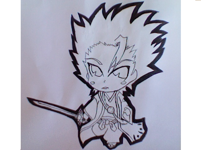 Chibi Toshiro Hitsugaya Drawing by Zenna - DragoArt