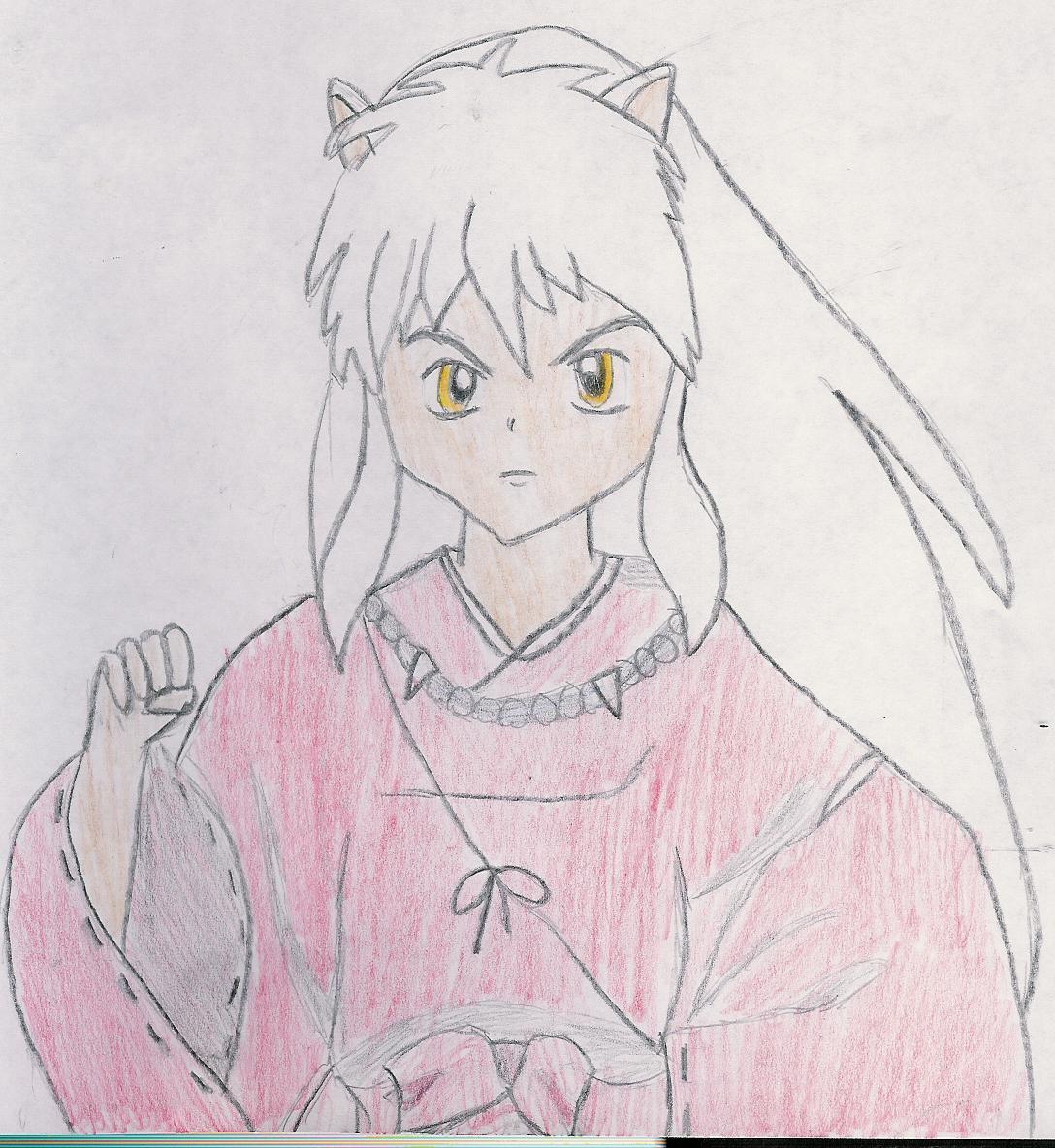 Inuyasha Drawing by Mphilipp - DragoArt