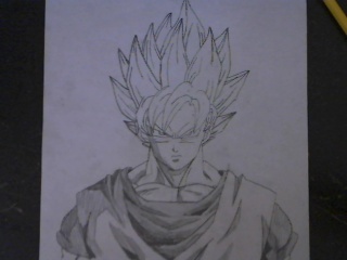 Super Saiyan Goku Drawing by dashing_doofus - DragoArt