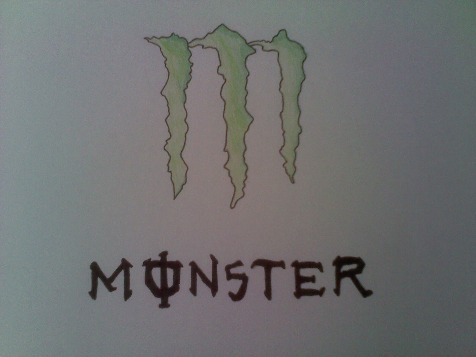 Monster M Drawing by pompey5000 - DragoArt