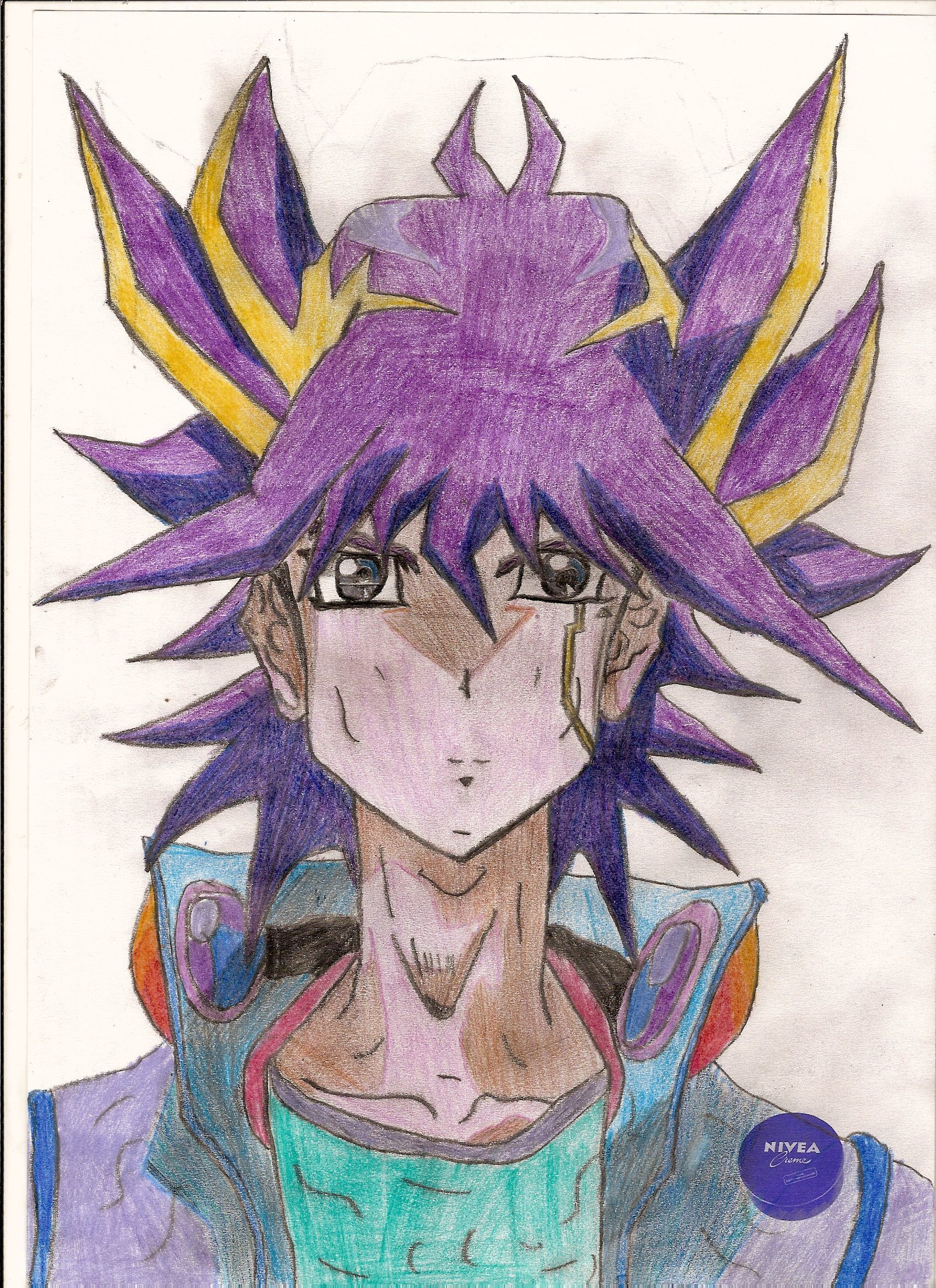 Yusei Fudo Yugioh Drawing by Molen - DragoArt