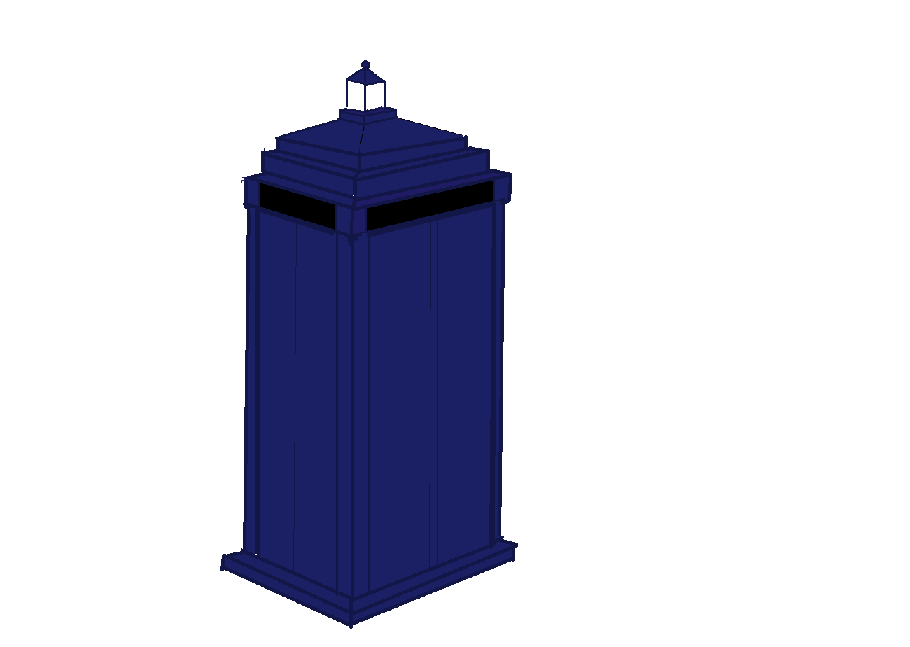 The Tardis , Almost Finished Drawing by Ziiteara - DragoArt