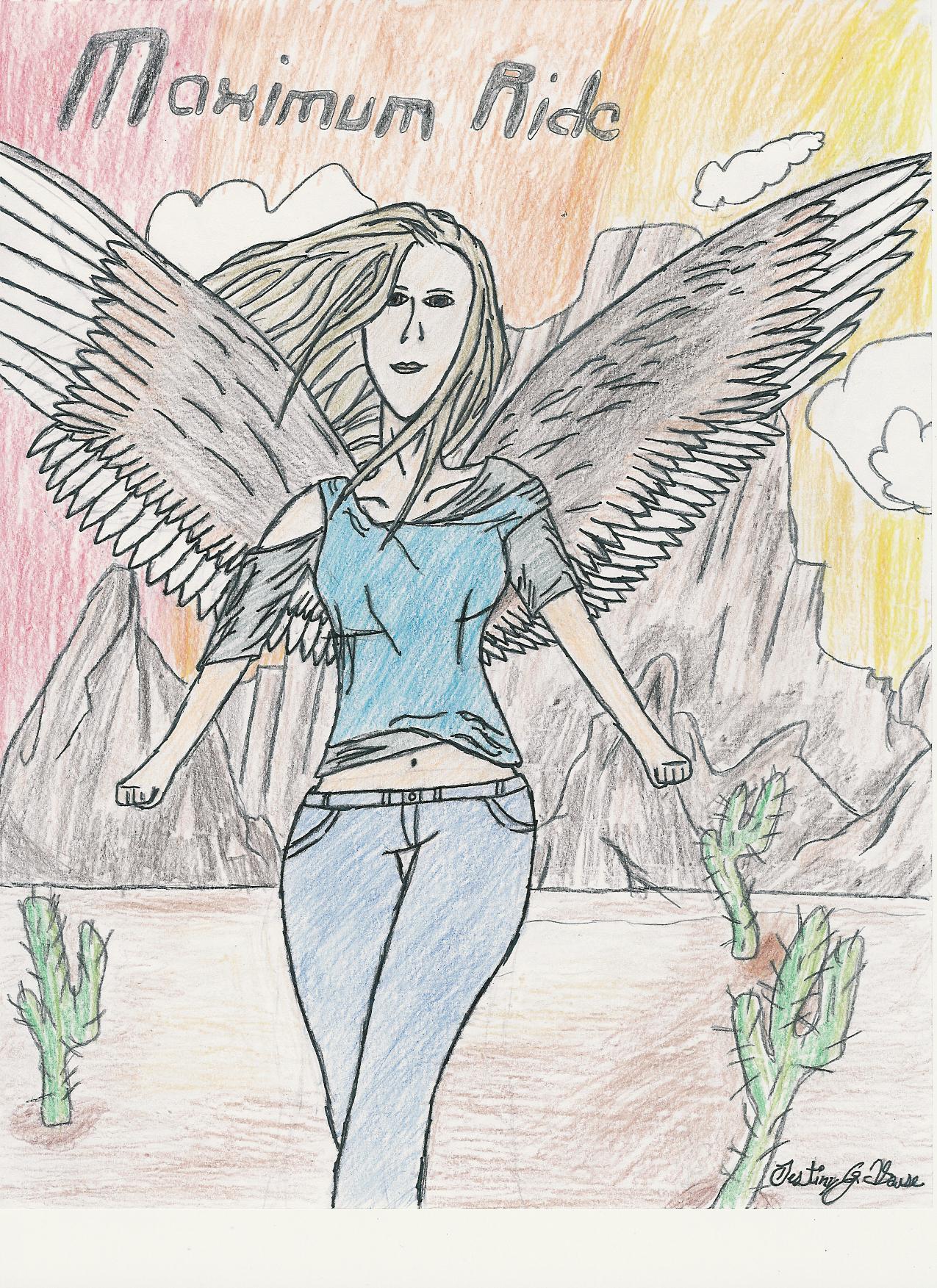Maximum Ride Drawing by Zerlinda - DragoArt