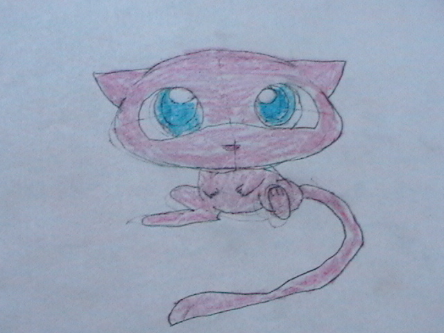 Mew Drawing by MewPokemonGirl - DragoArt