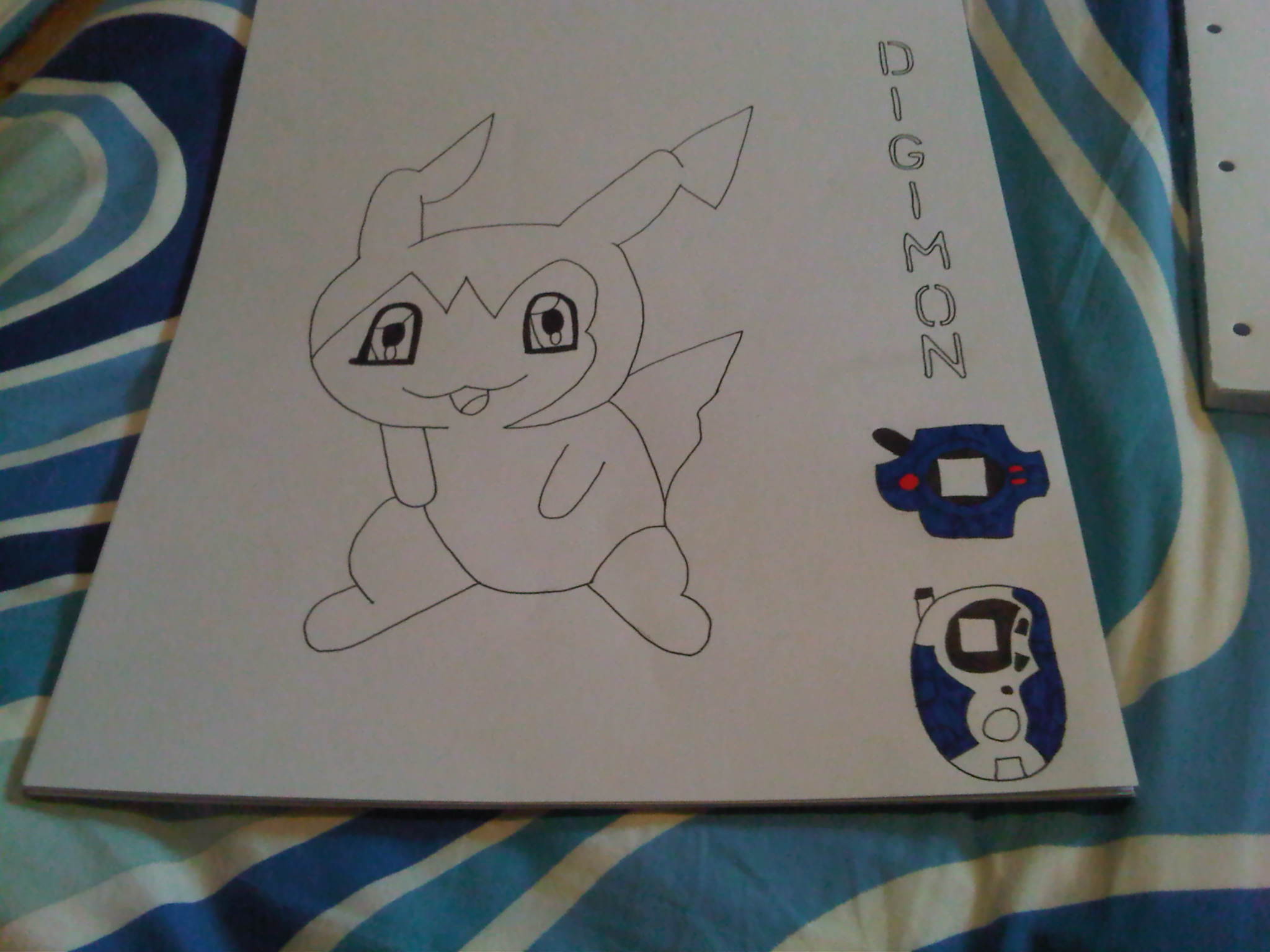 Digimon Drawing by hayleya95 - DragoArt