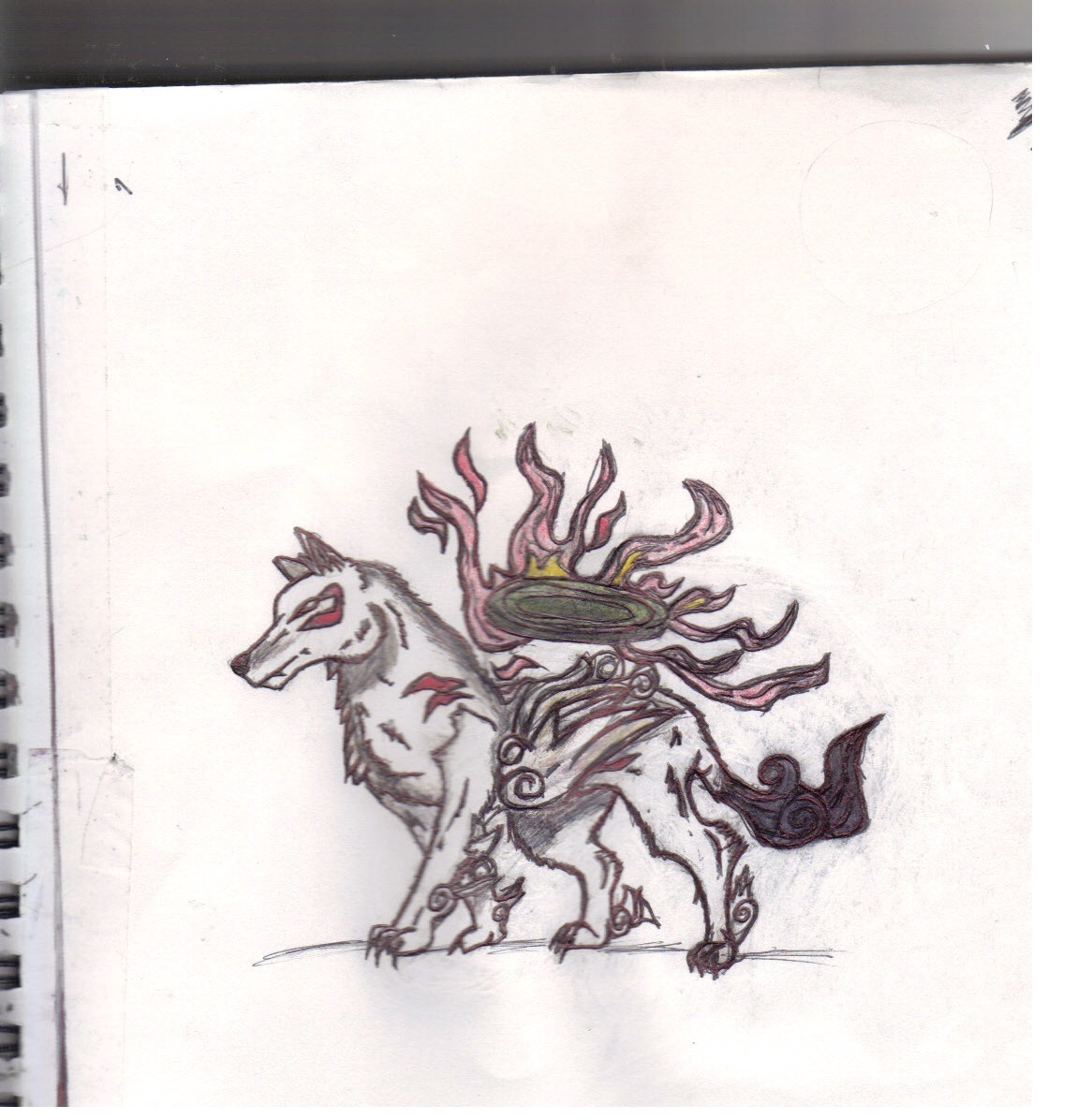 Okami Drawing by warriorcat - DragoArt