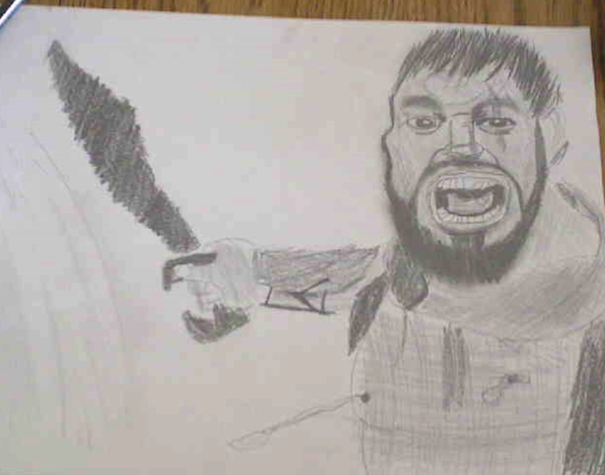 King Leonidas Drawing by jason51 - DragoArt