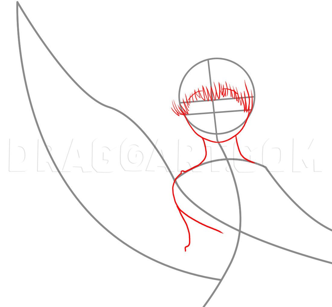 How To Draw Simple Anime Step By Step Drawing Guide By Dawn DragoArt