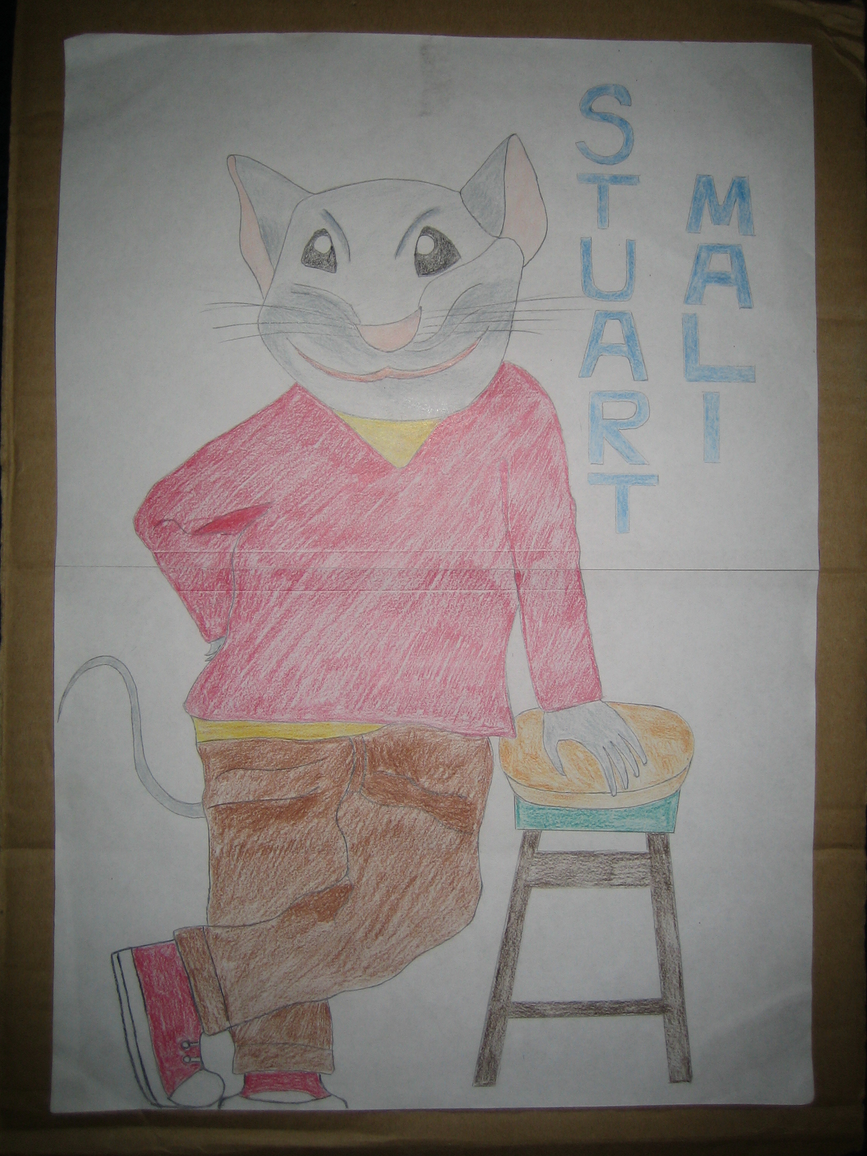Stuart Little Drawing by art_fan - DragoArt