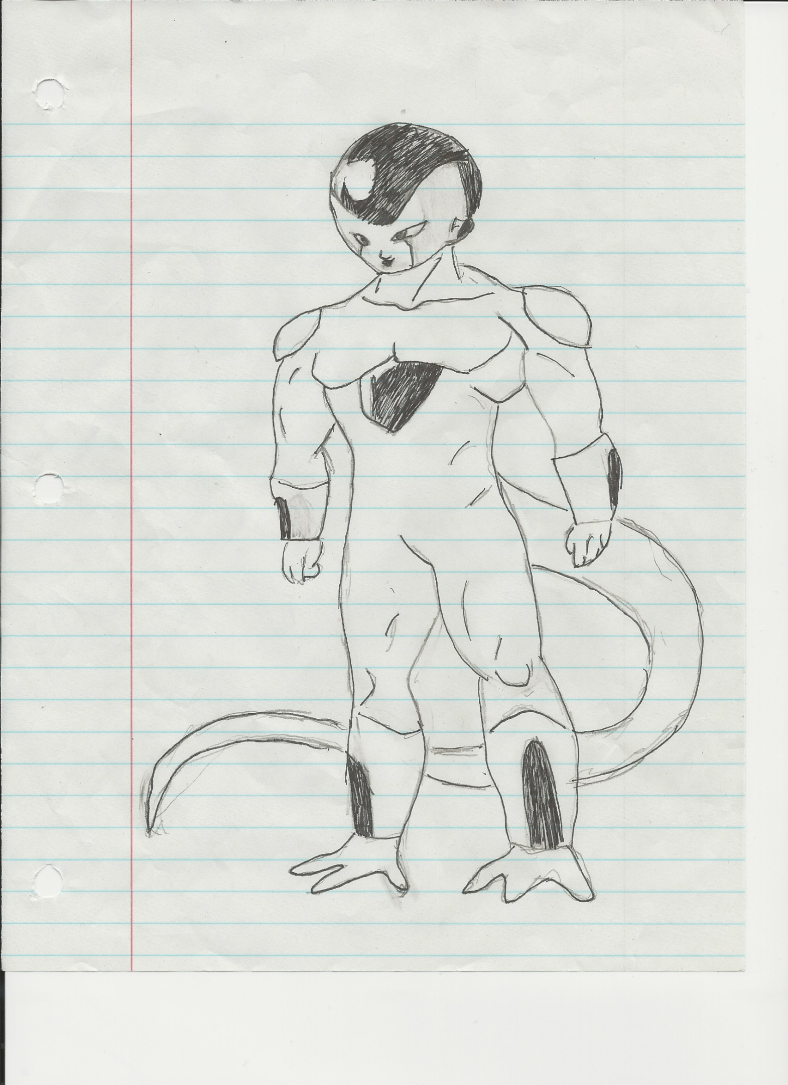 Frieza Drawing By SSJ4Vegito DragoArt Frieza Drawing By SSJ4Vegito DragoArt