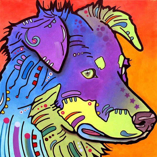 Funky Dog Drawing by oonarules223 - DragoArt