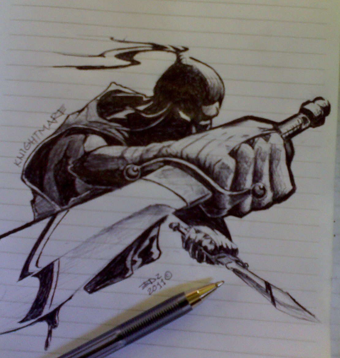 Knightmare Drawing by edison - DragoArt