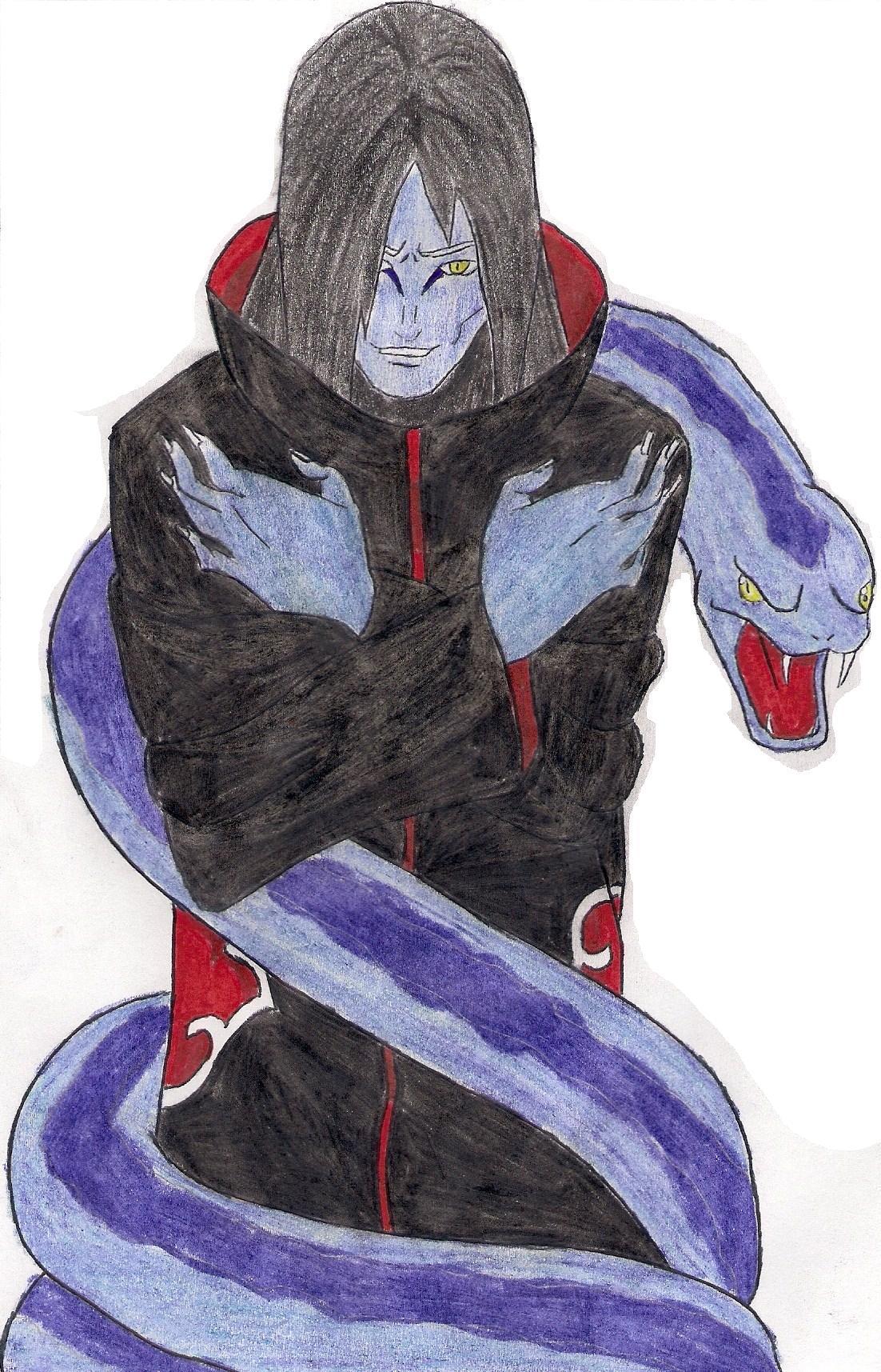 Orochimaru Drawing by NikoGriffin - DragoArt