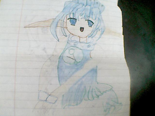 Water Princess Drawing by cuptiepie - DragoArt