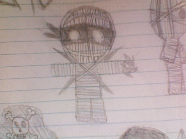 Chibi Ninja Voodoo Drawing by Zenna - DragoArt