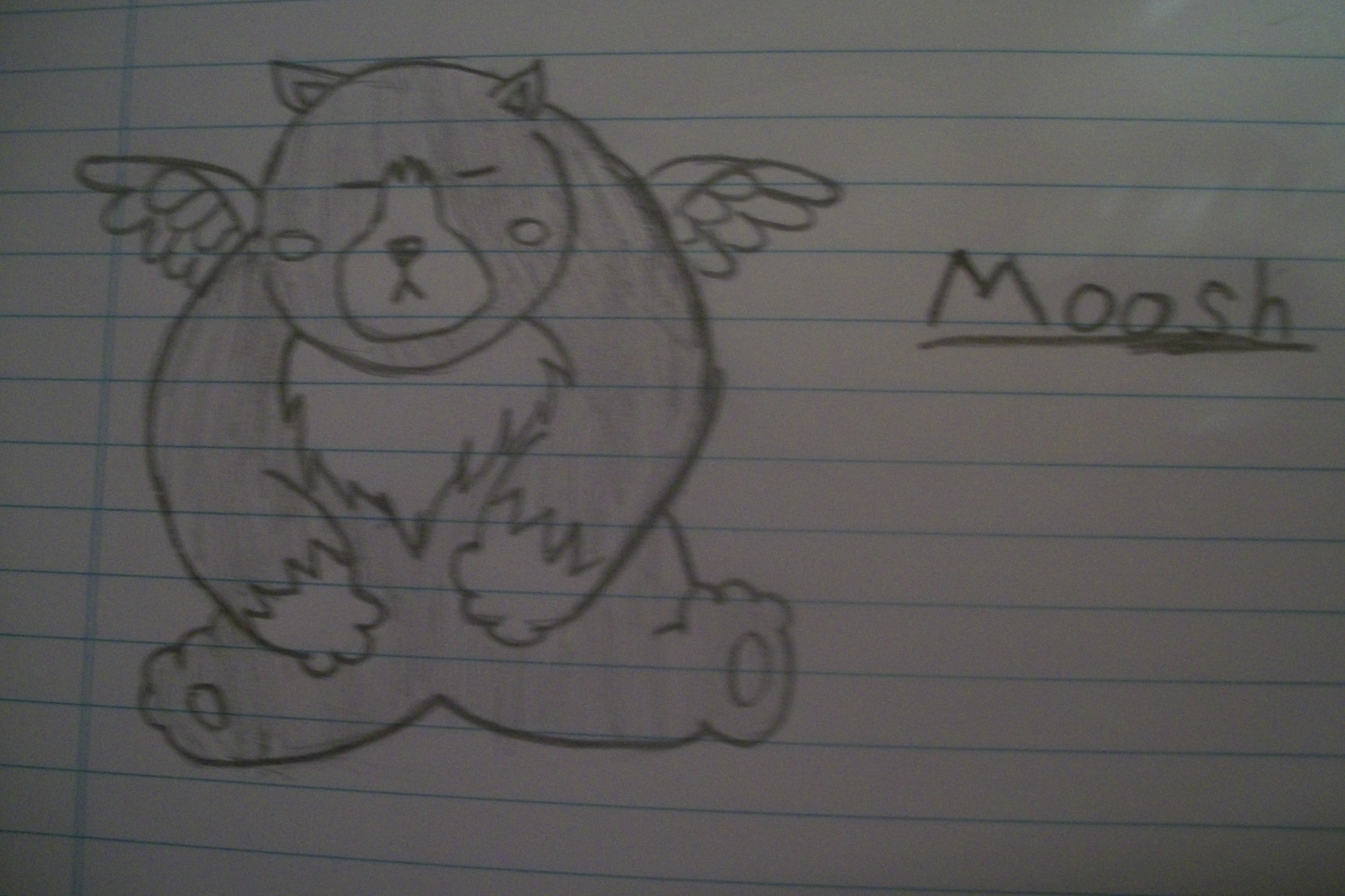 Moosh Drawing by FaithEvermore - DragoArt