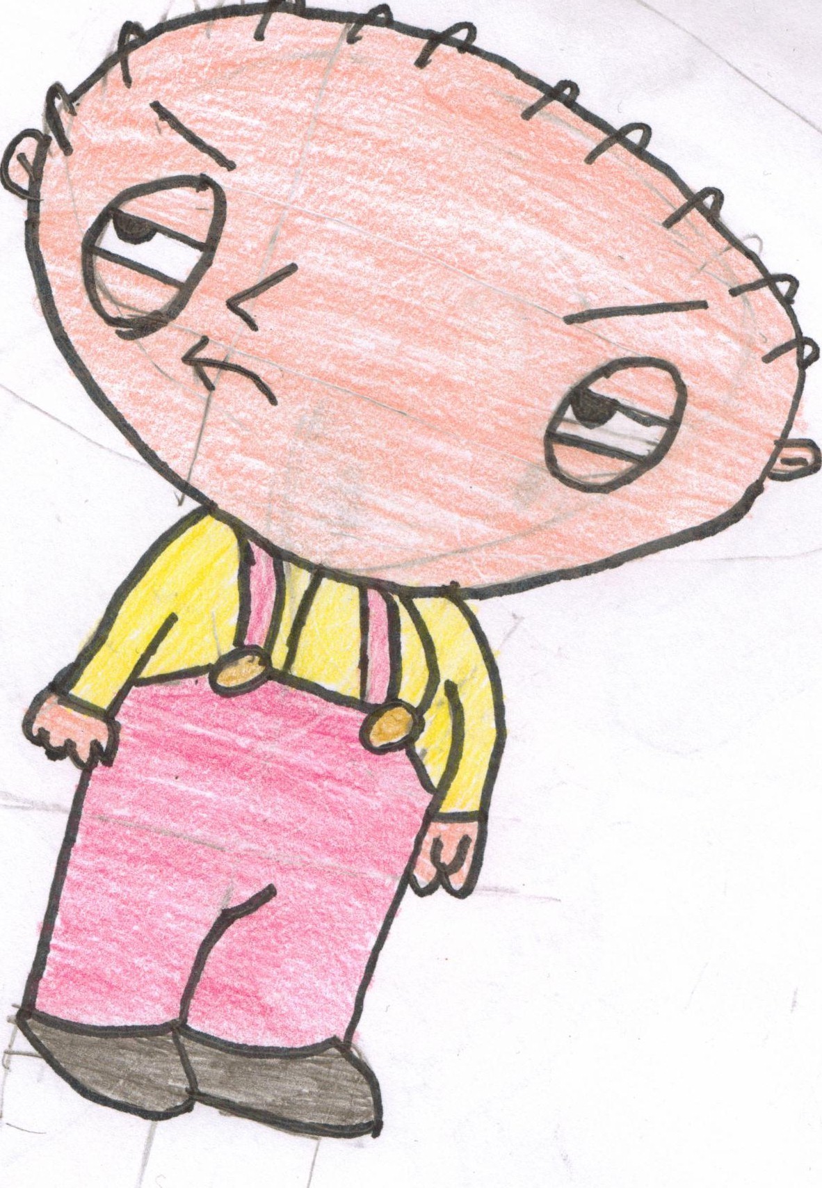 Stewie Drawing by bartfan01 - DragoArt