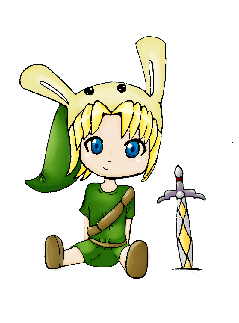 Chibi Link Drawing by Roxxy911 - DragoArt