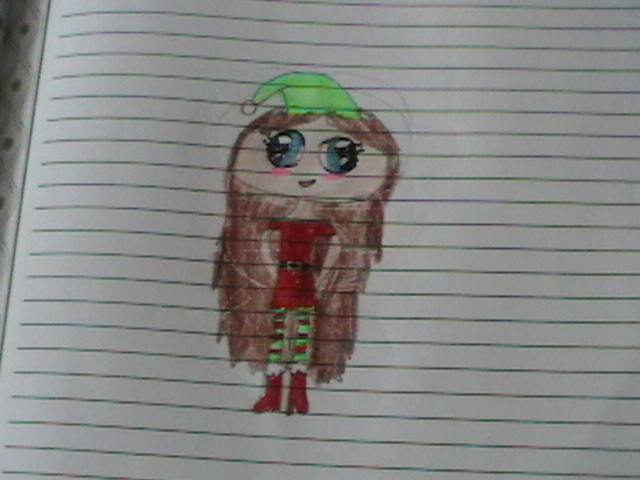 Chibi Elf Girl Drawing by MewPokemonGirl - DragoArt