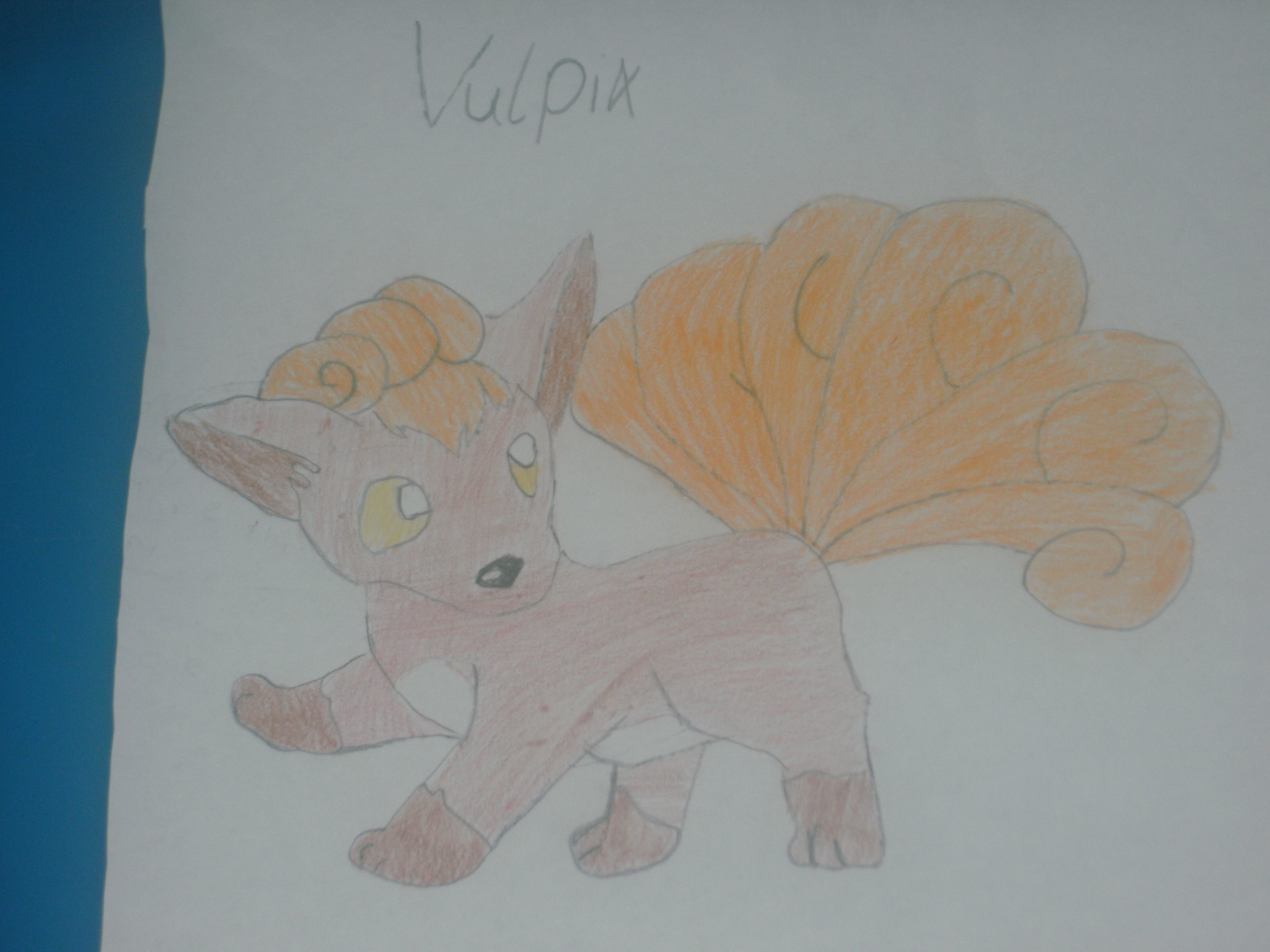 Vulpix Drawing by Heidi - DragoArt