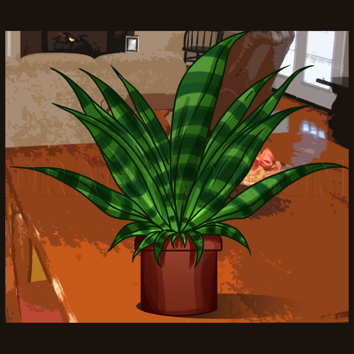 How To Draw A Plant Step By Step Drawing Guide By Dawn DragoArt