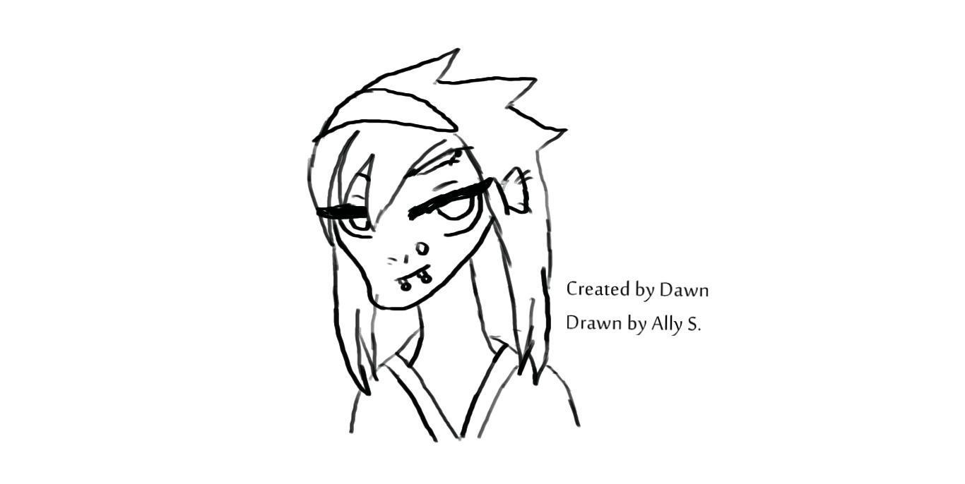 Emo Character Drawing by AllyS - DragoArt